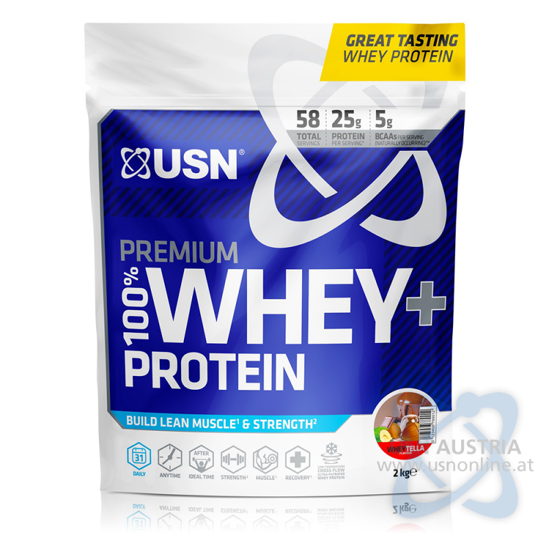 100% Premium Whey Protein+ 2.000g, 49,90